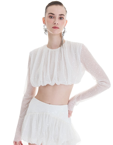 Clematis Crop Top - MILIN