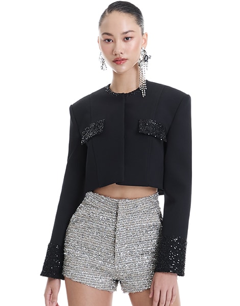 Coltsfoot Cropped Jacket - MILIN
